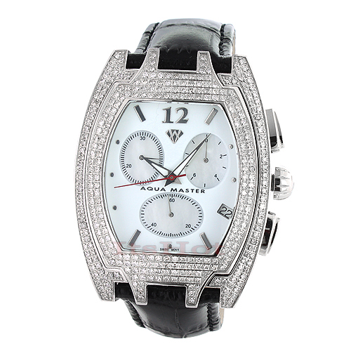 Diamond Aqua Master Men's Diamond Watch 3.5ct 967566