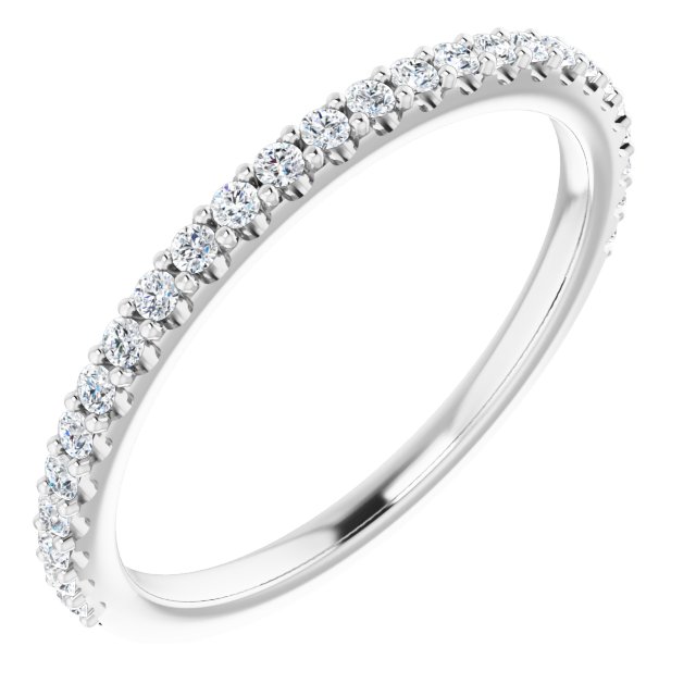 Emilia Stackable Diamond Wedding Band 0.25 Carats Round Diamonds STB042 ...