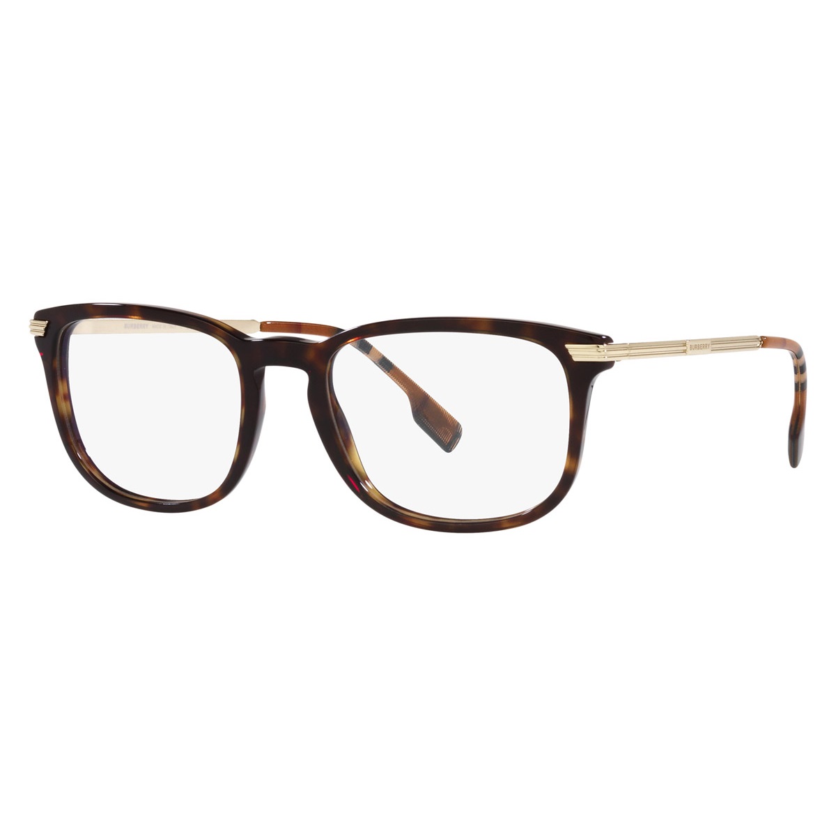 Burberry Havana Mens Rectangular Eyeglasses M000912 Itshot