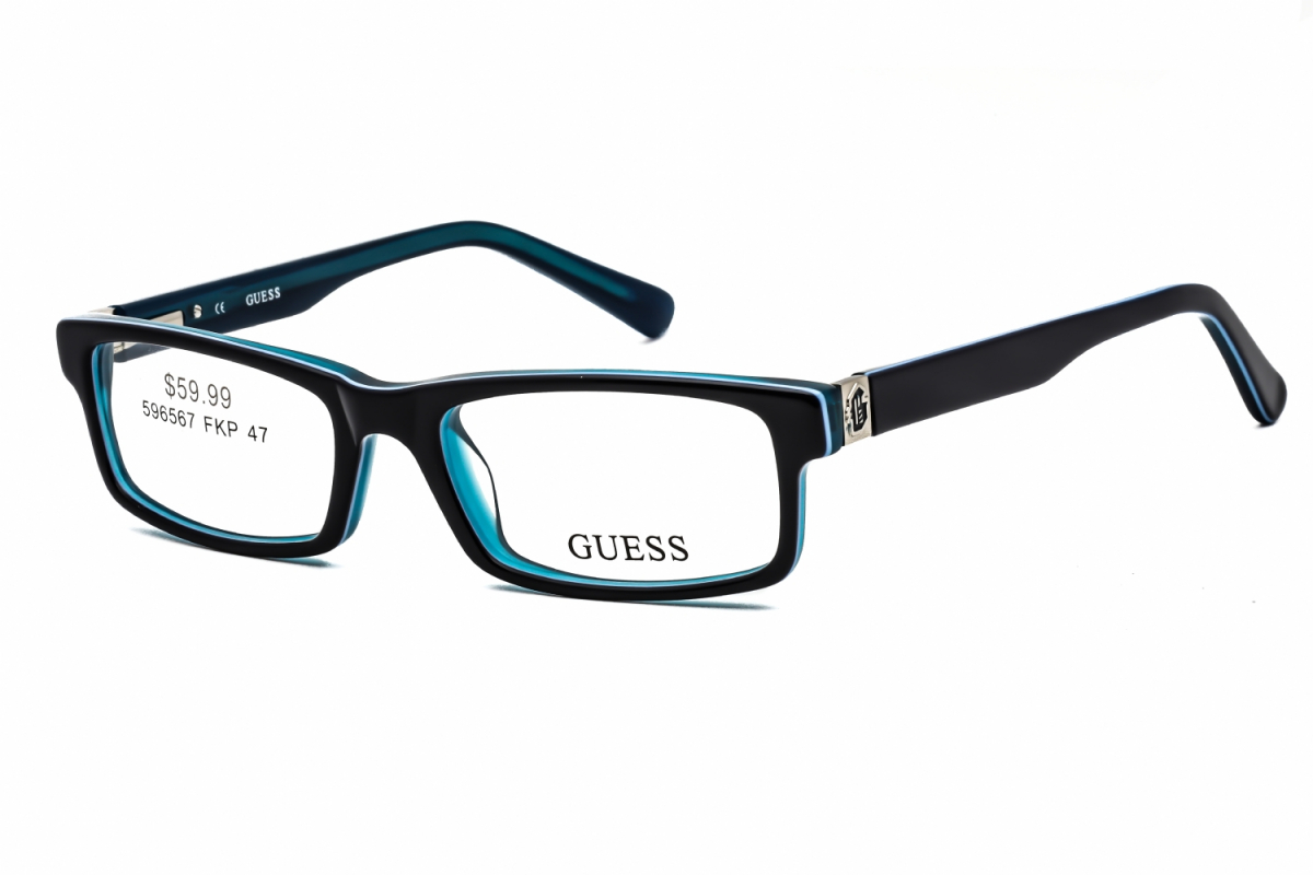 Guess Womens Rectangular Eyeglasses Gu9059 Itshot M00404
