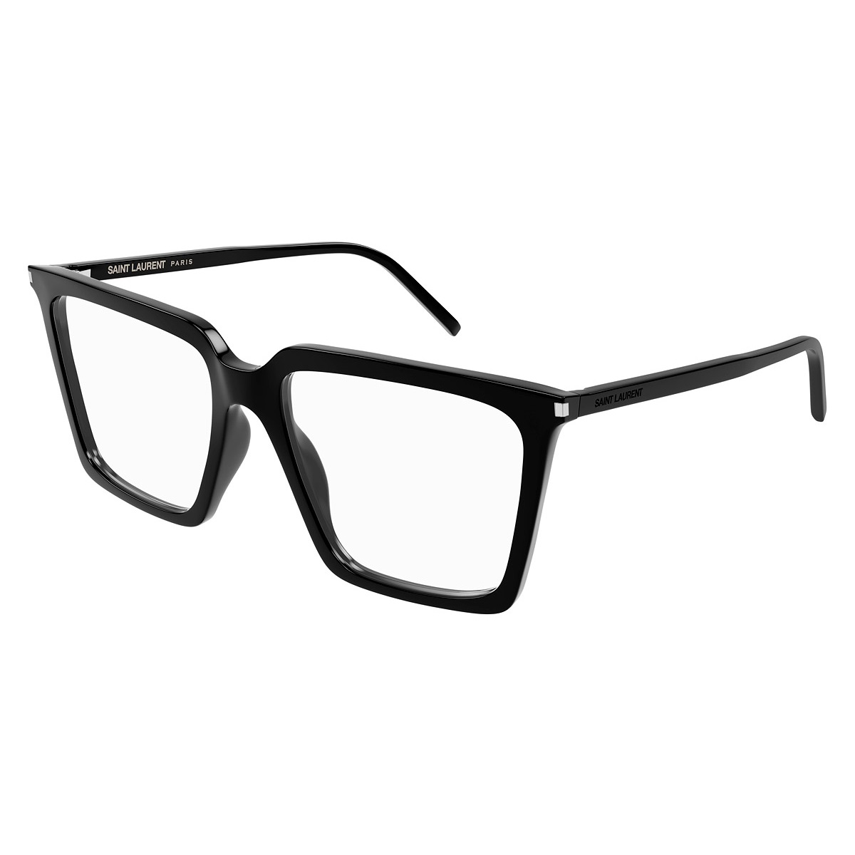 Saint Laurent Black Womens Square Eyeglasses Sl474opt Itshot M00921