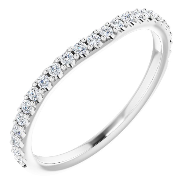 Maggie Stackable Diamond Wedding Band 0.23 Carats Round Diamonds STB219 ...