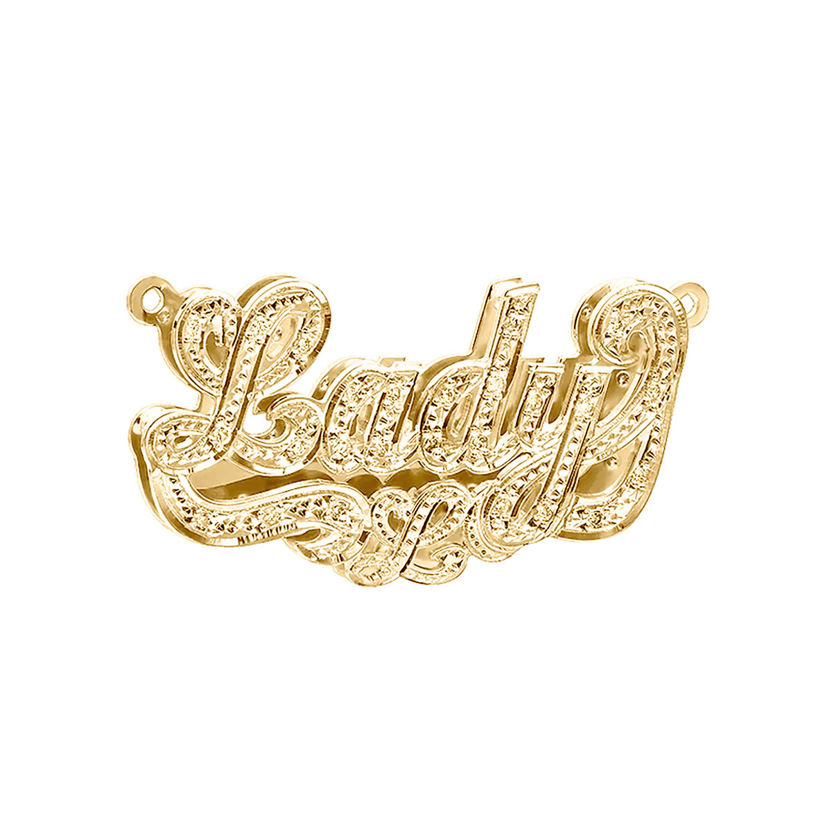 10k gold name plate store