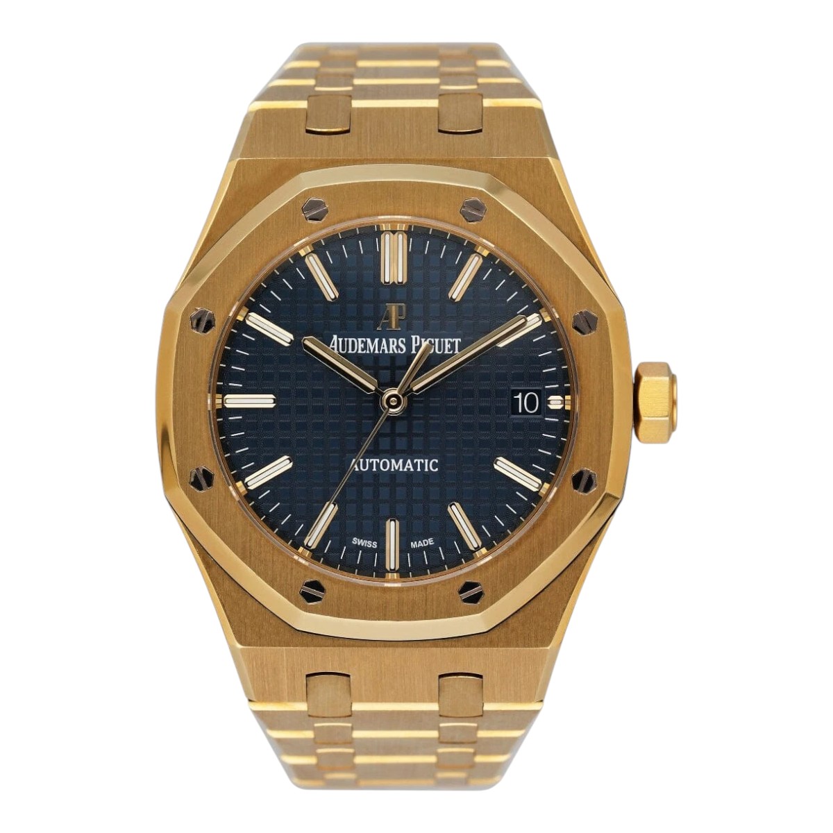 18K Gold Men's Audemars Piguet Royal Oak Watch | 15202BA.OO.1240BA.01 ...