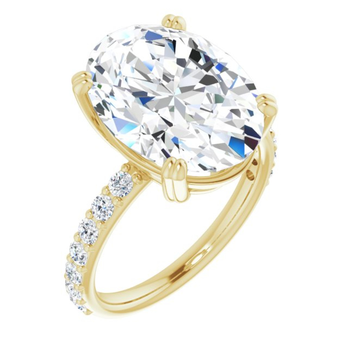 7 Carat Oval Diamond Rings | ItsHot NYC Store