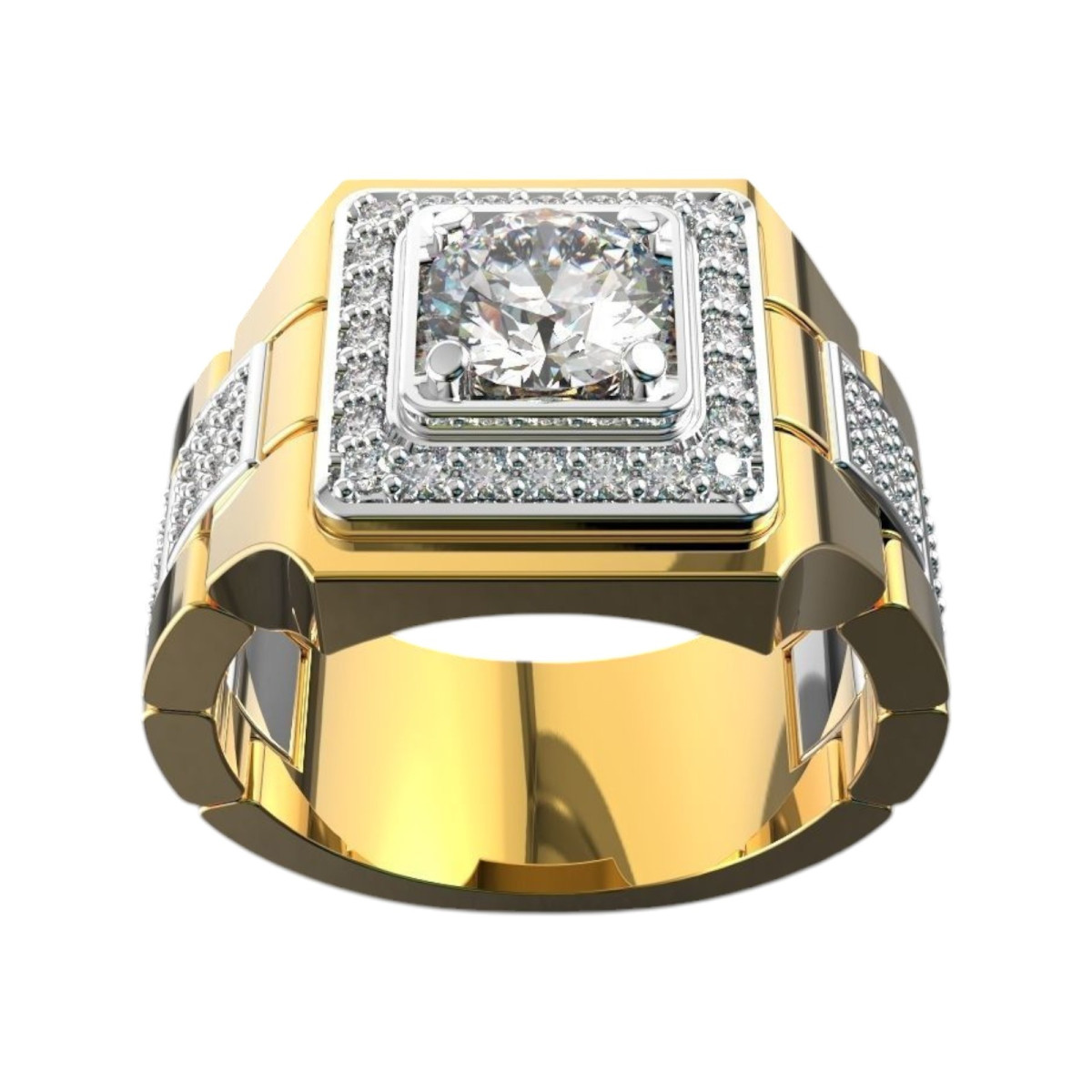 Men's Diamond Rings 1.5 and 2 Carat | ItsHot NYC Store