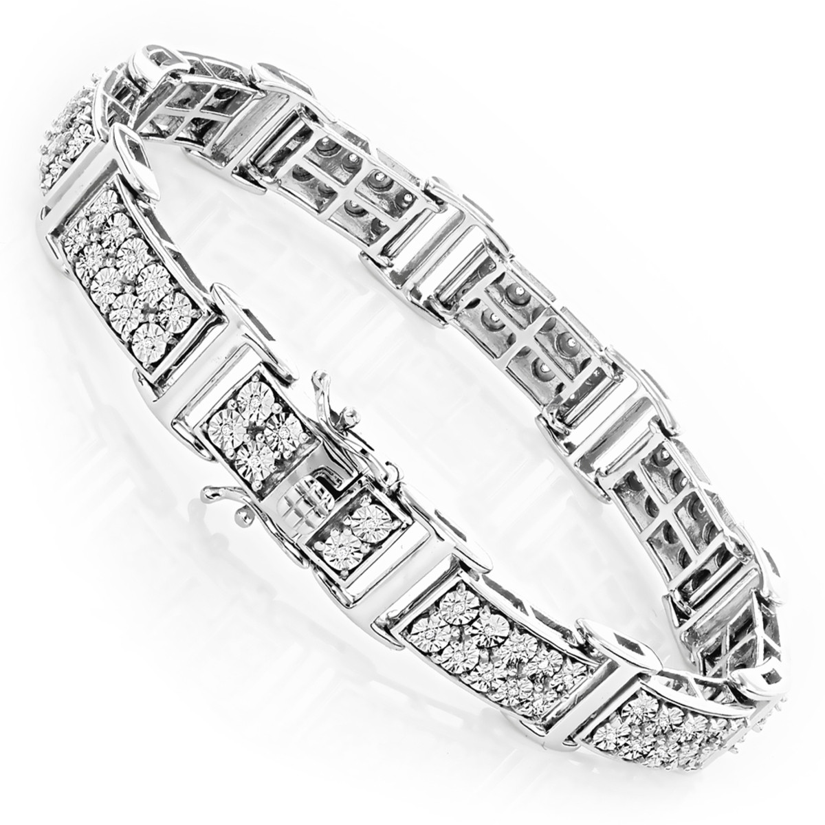 Diamond Bezel Bracelets | ItsHot NYC Store