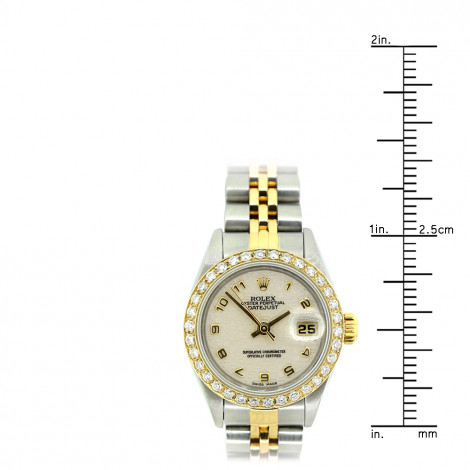 26mm Rolex Oyster Perpetual Datejust Diamond Watch for Women 1ct 968323