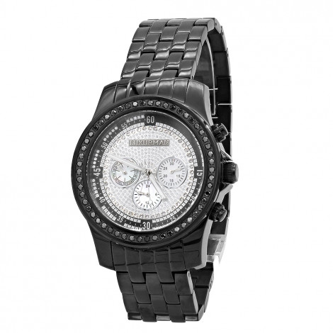 Black Diamond Watches for Men by LUXURMAN 2.25ct 965813