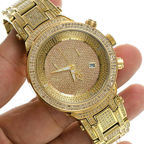 Joe Rodeo Master Diamond Watch 4.75ct Mens 963396