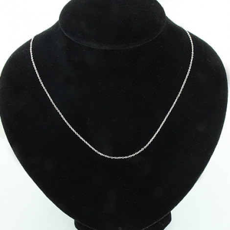 Ladies 18 Karat Solid Gold Chain 16 to 18 inches long 130205