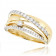 Designer Right Hand Diamond Ring for Women 0.55ct 14K Gold 205289