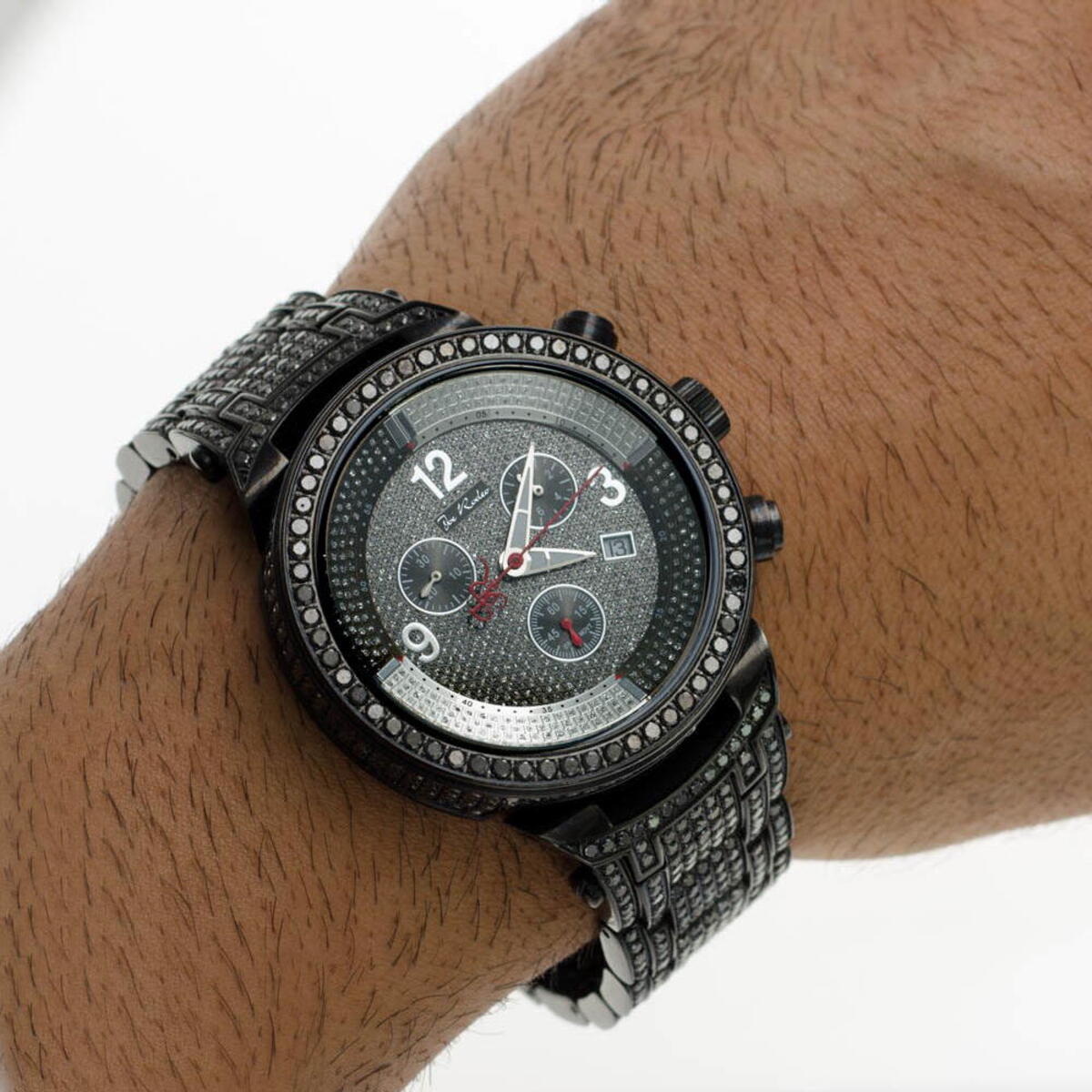 Black Diamond Watches for Men: Joe Rodeo Master Watch 25 Carat 965328