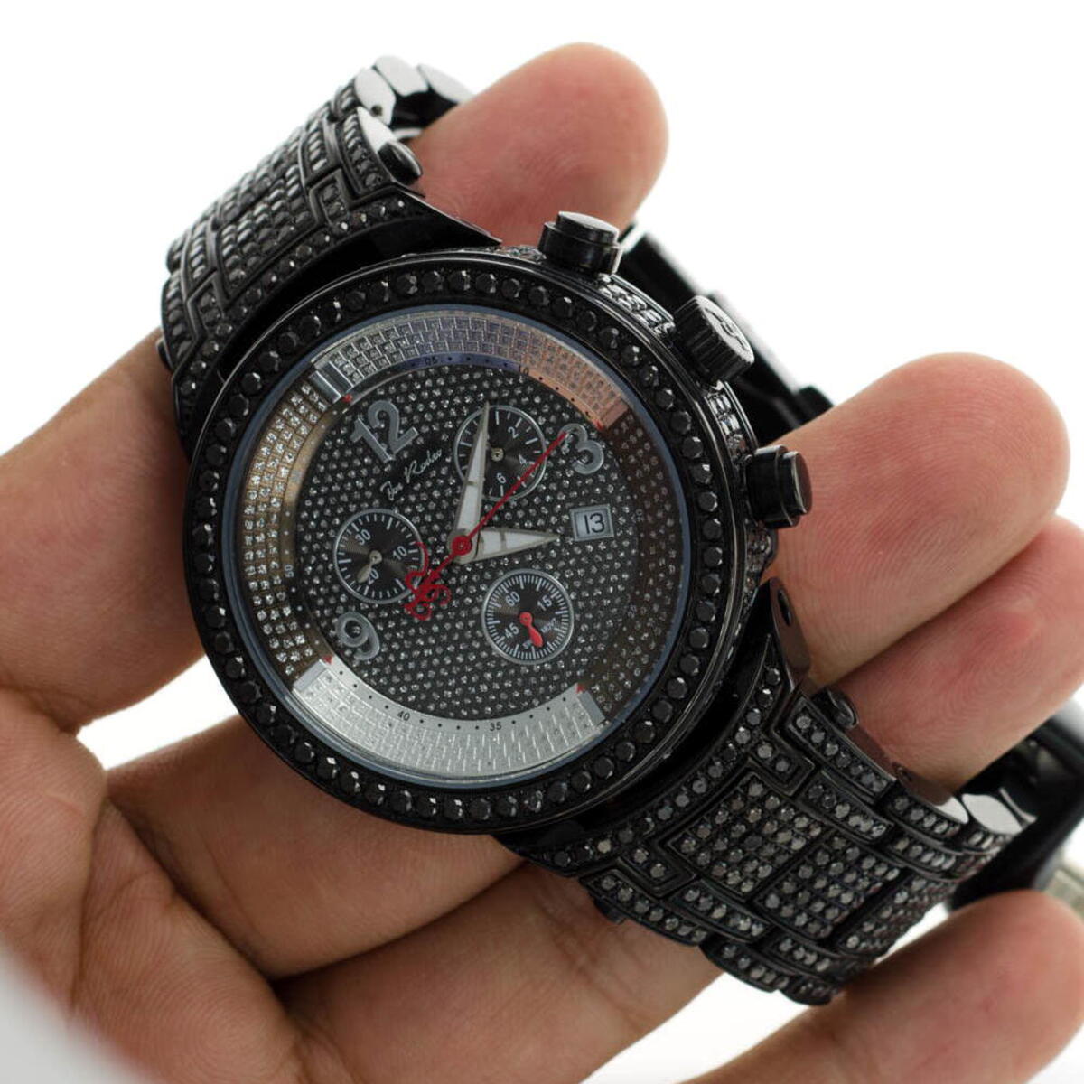 Black Diamond Watches for Men: Joe Rodeo Master Watch 25 Carat 965328