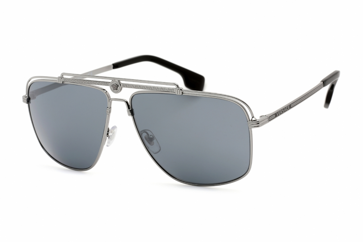 Versace Mens Rectangular Sunglasses Ve2242 Itshot M00389